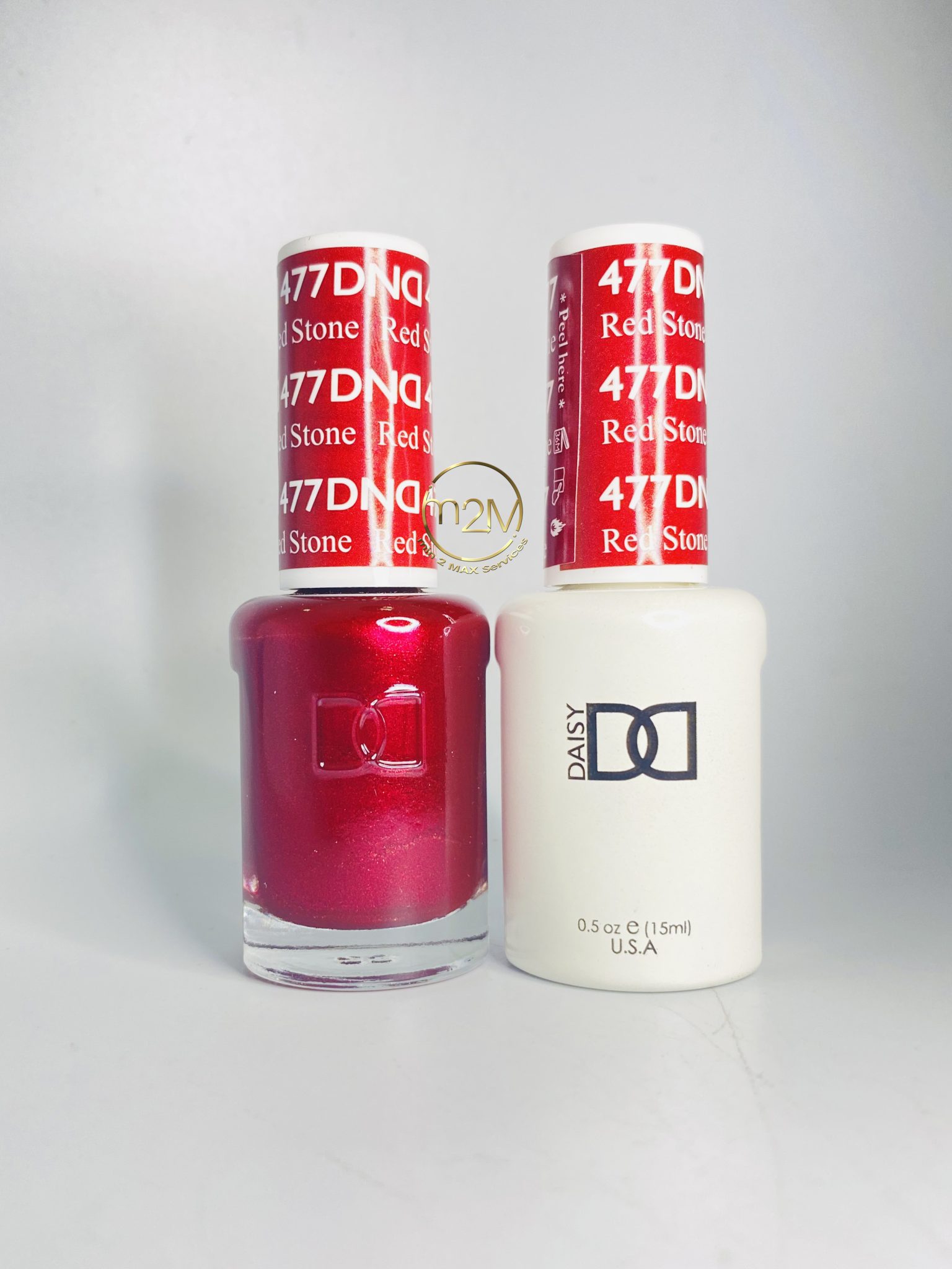 DND Duo Gel #477-RedStone – M2M Nail Supply